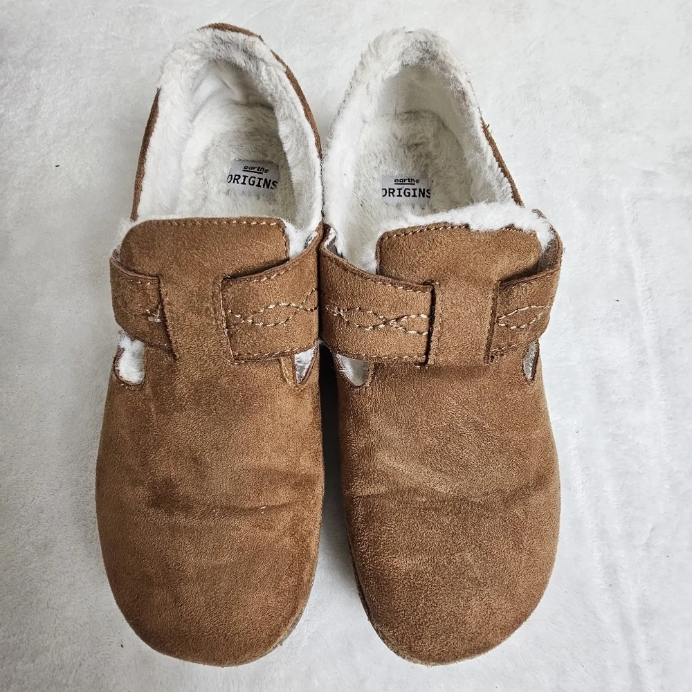 Earth Origins | Shoes | Earth Origins Jordie Brown Suede Slipon Clog ...